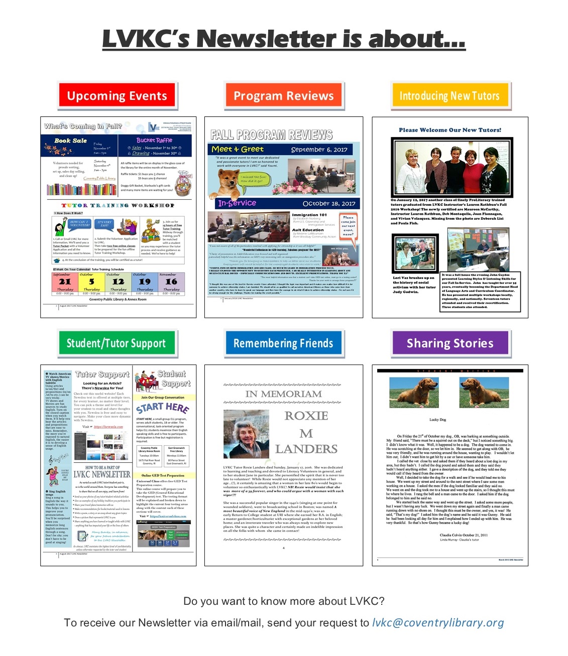 Newsletter | Coventry Public Library